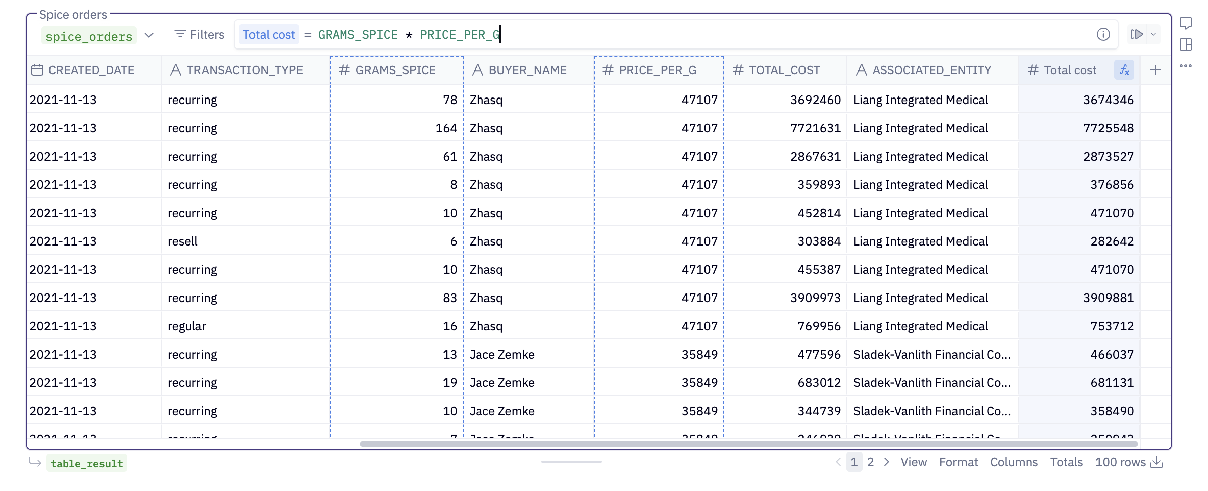 Calculations | Learn | Hex Technologies