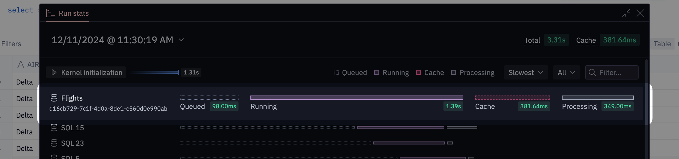 Run Stats Learn Hex Technologies