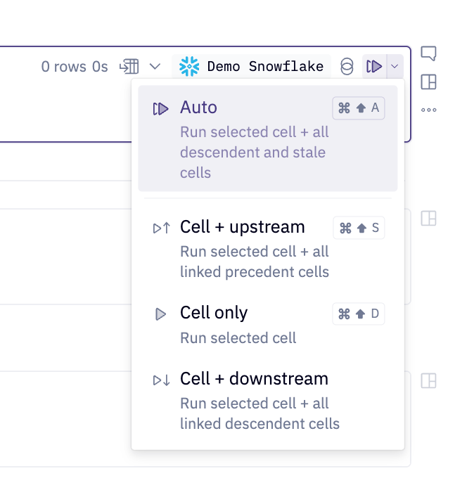 Run modes and cell staleness | Learn | Hex Technologies