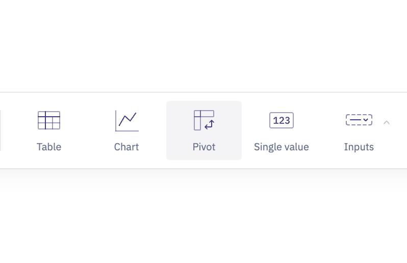 Pivot cells | Learn | Hex Technologies