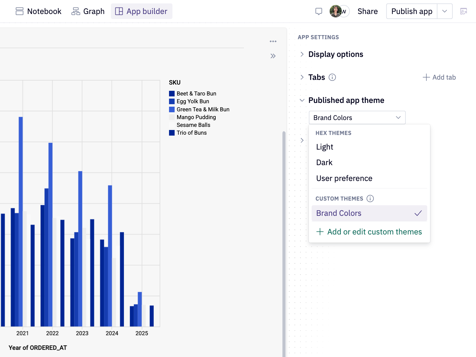 Custom styling | Learn | Hex Technologies