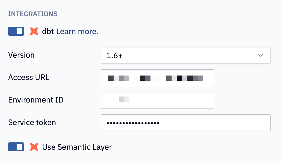 Hex dbt Integrations | Learn | Hex Technologies