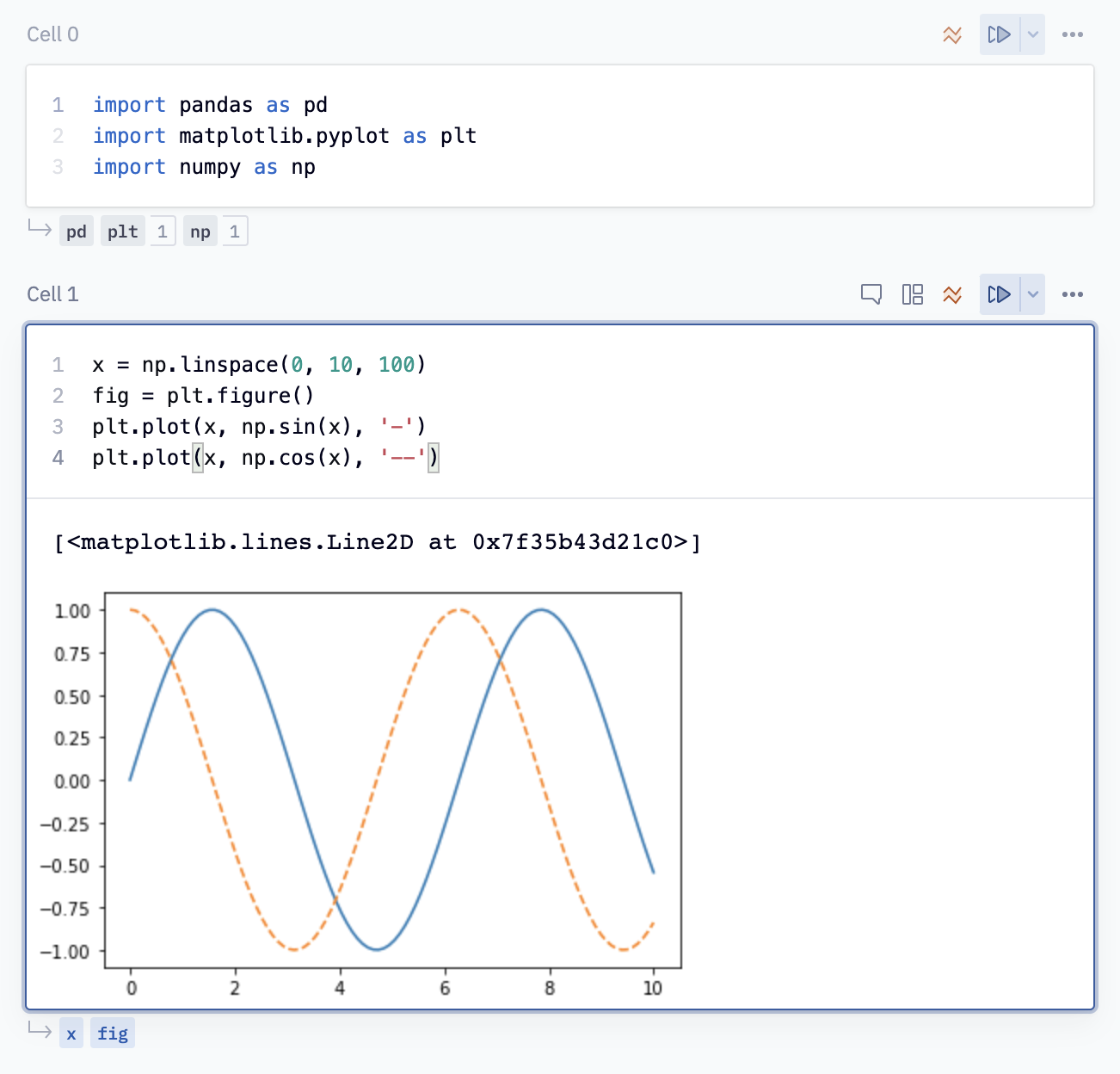 Python cells | Learn | Hex Technologies