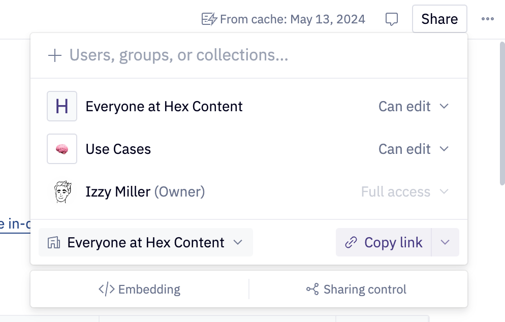 Project sharing | Learn | Hex Technologies