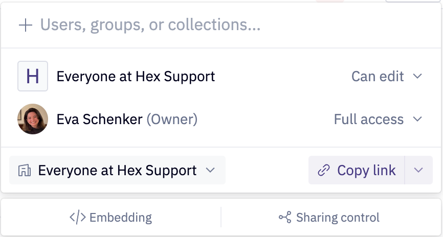 Share your work | Learn | Hex Technologies