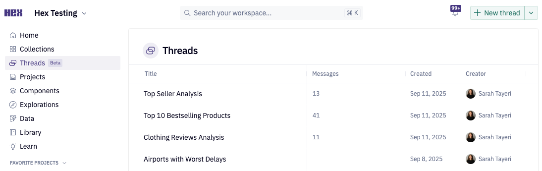 Threads | Learn | Hex Technologies