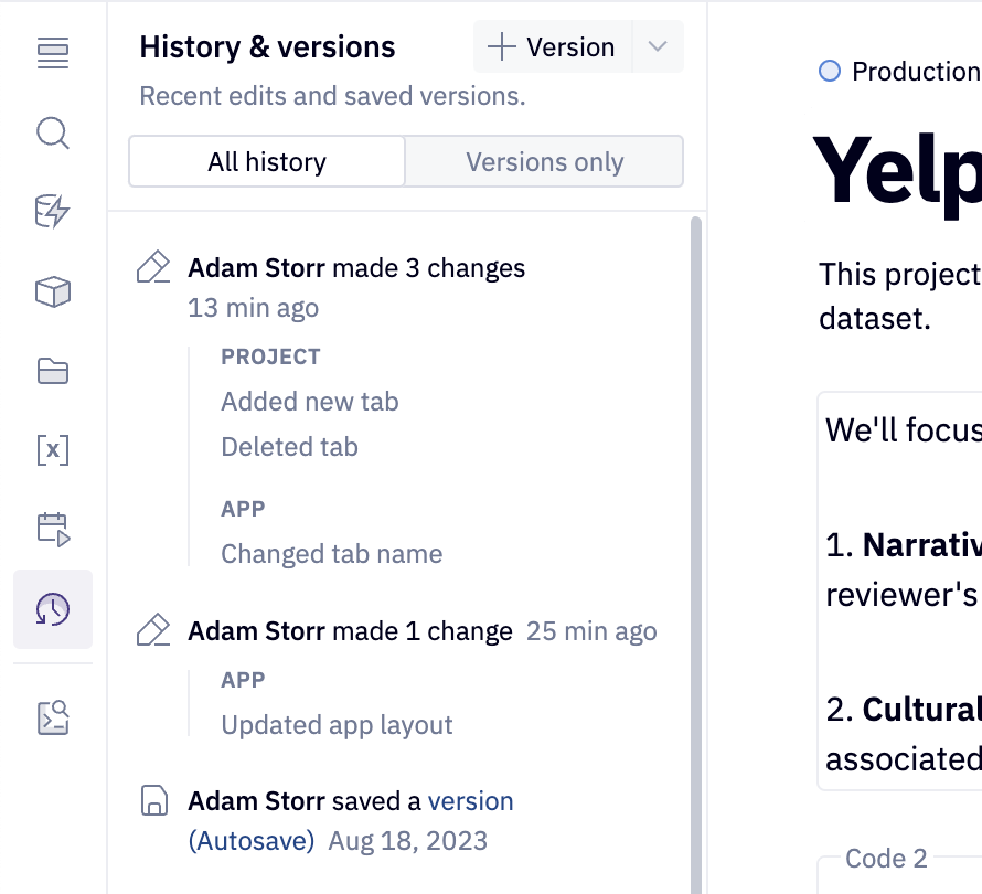History and versions | Learn | Hex Technologies